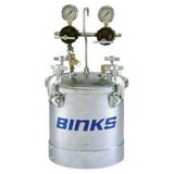 Binks Pt II A. S. M. E. Code Pressure Tank - Double Regulation ...