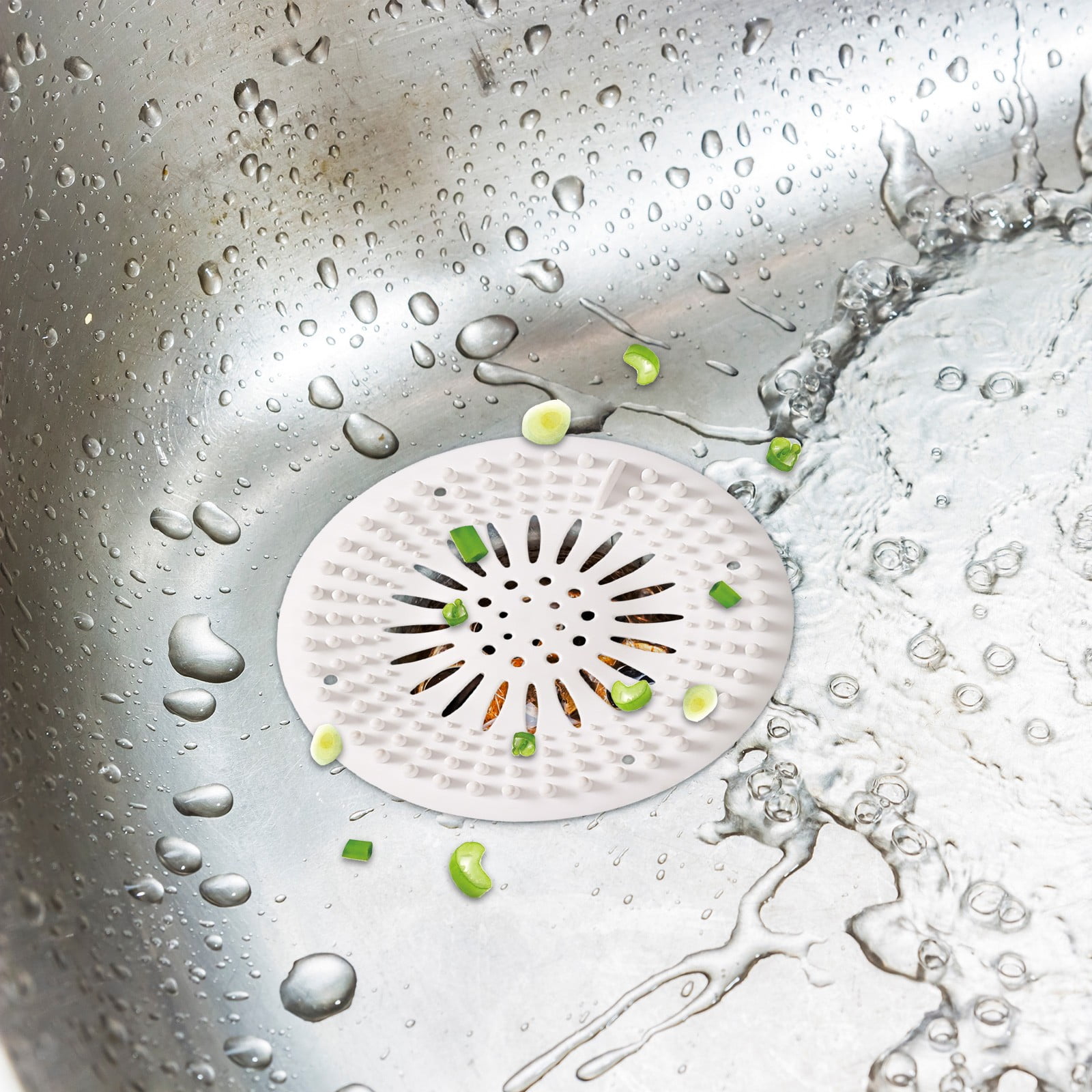 Binmer Bathroom Hair Sink Sewer Filter Screen Bathroom Floor Deodorant ...