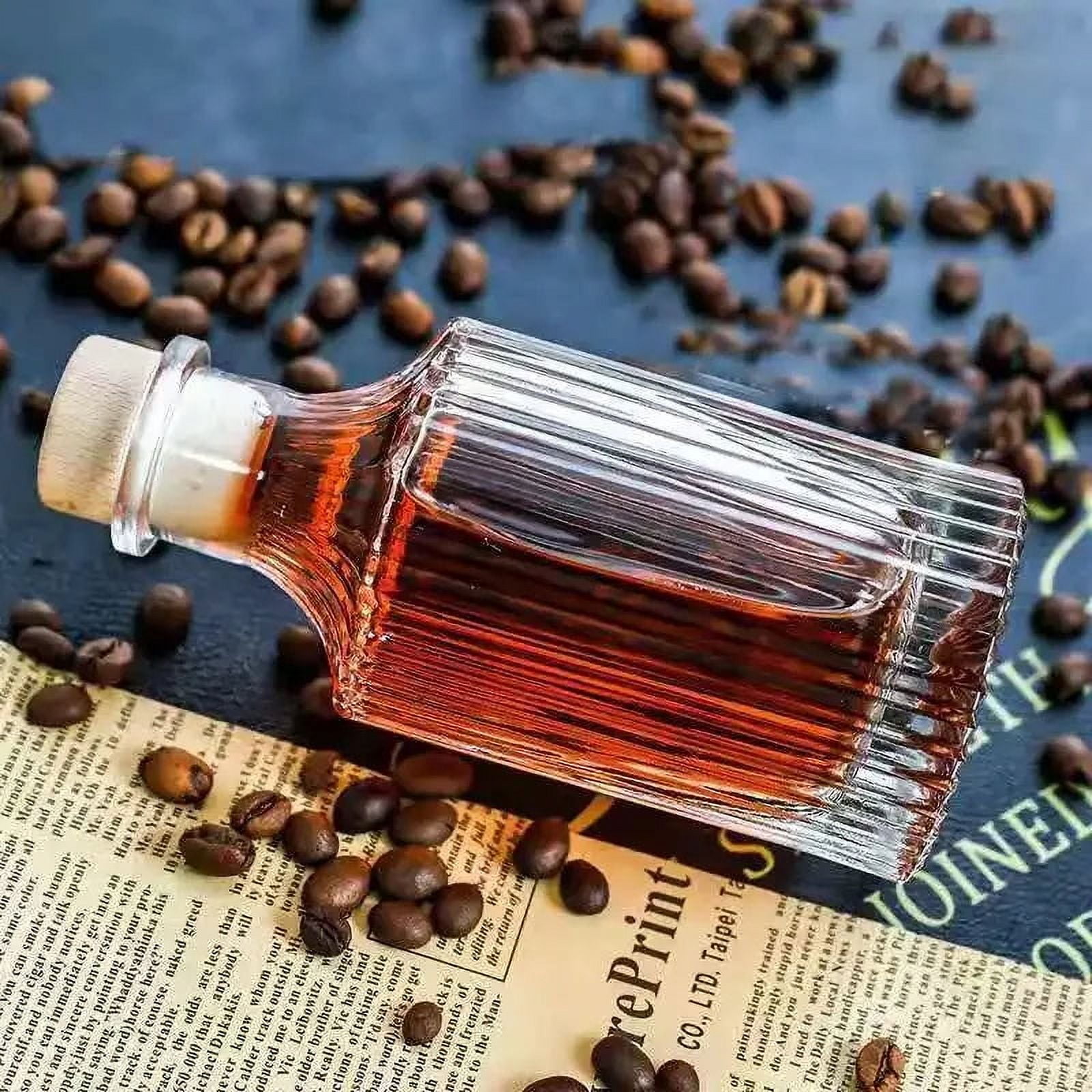 Binmer Cold Brew Ice Coffee Glass Bottle Beverage Sealed Can Small Wine ...