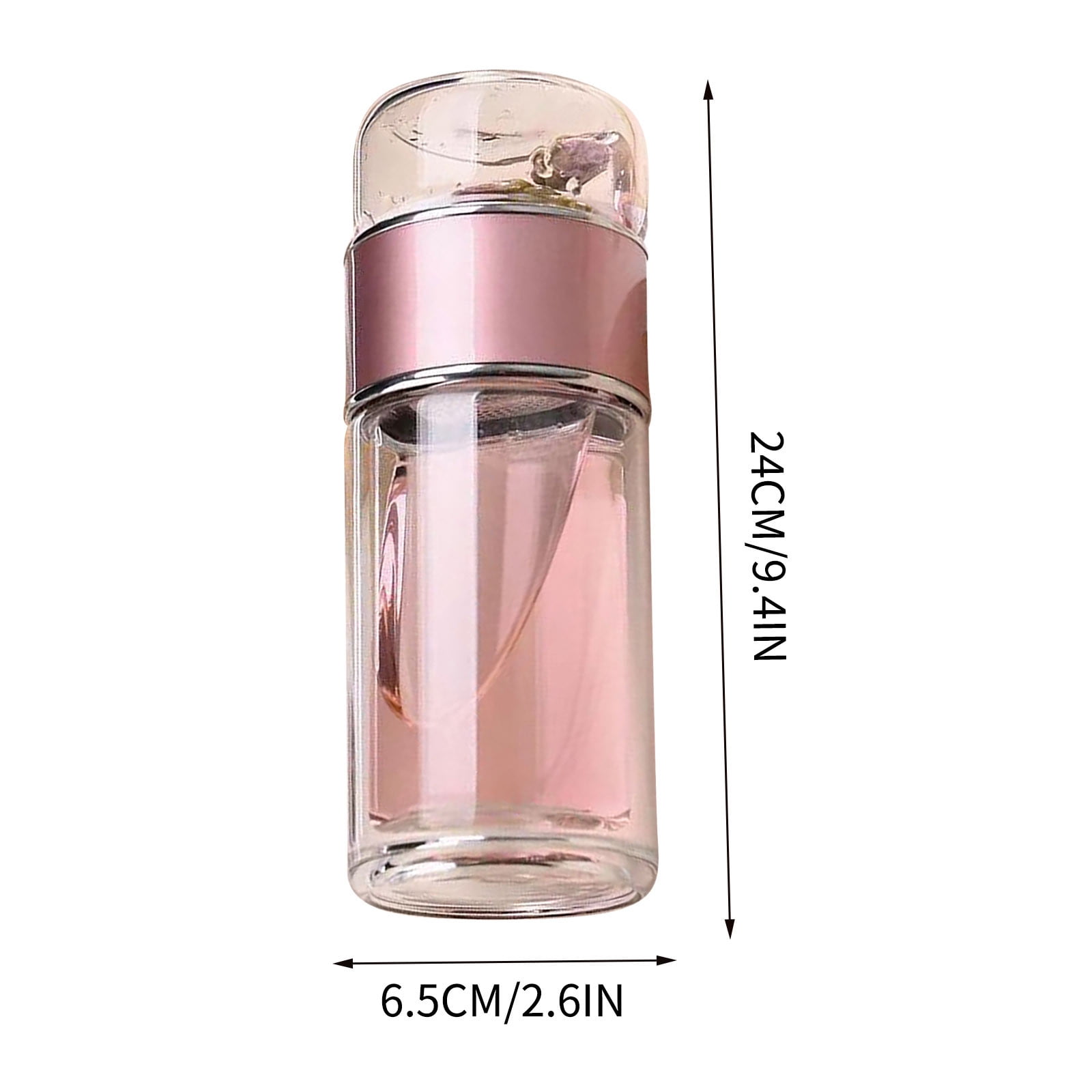 Binmer High End Double-layer Tea Separation Cup Glass Cup Transparent ...