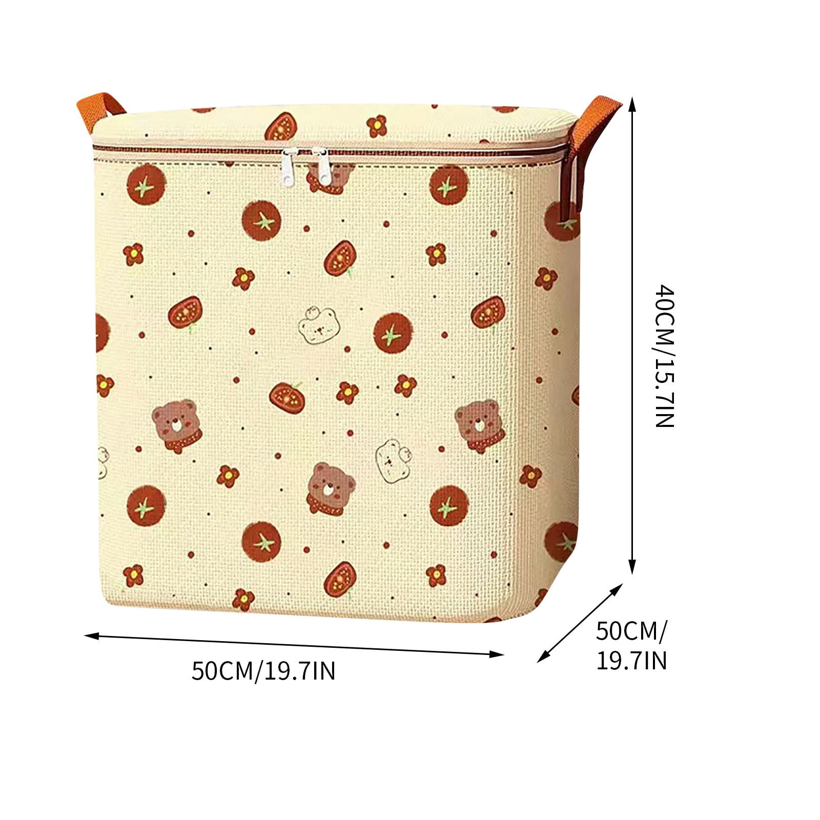 Binmer Home Storage Containers Tomato Bear Clothing Storage Household ...