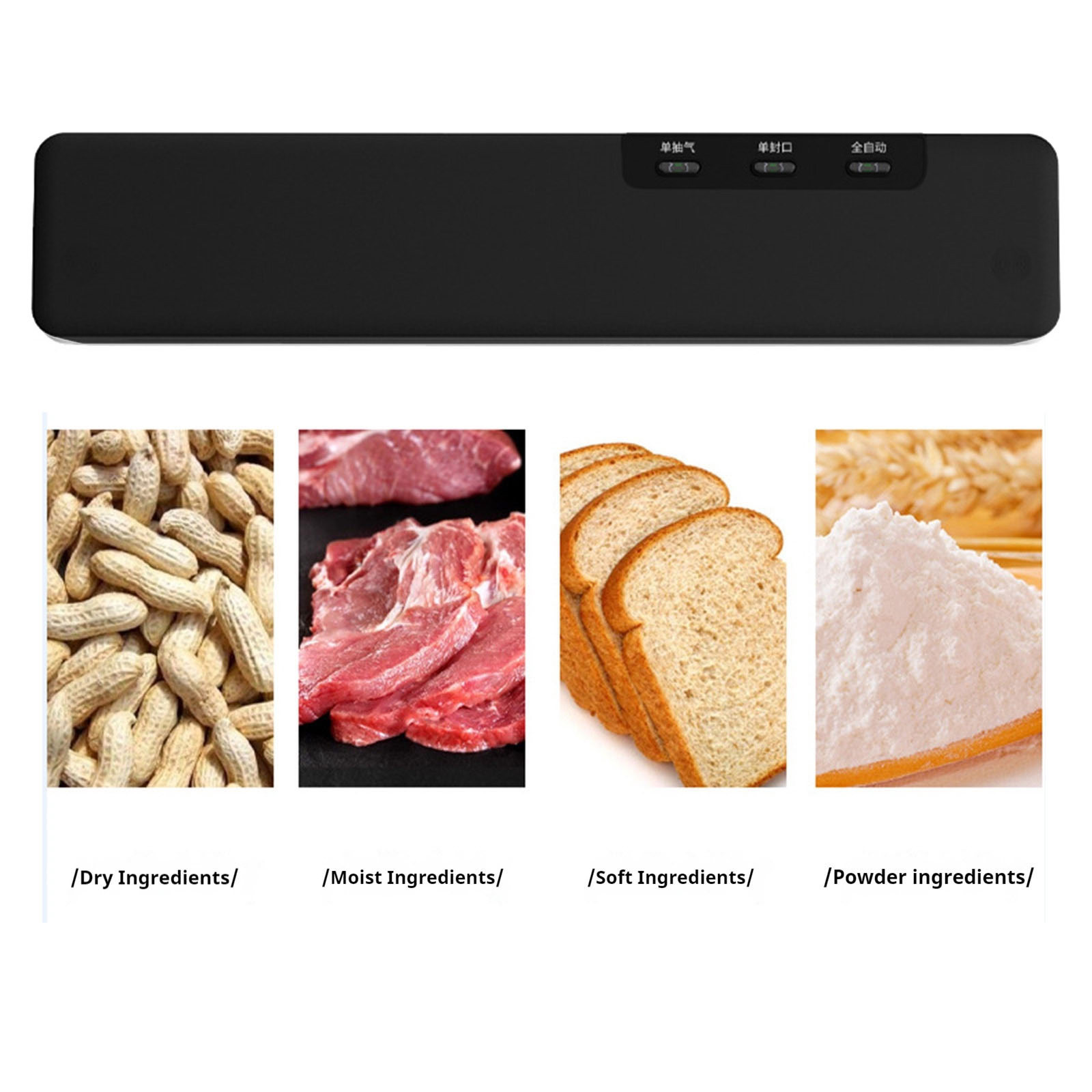 Binmer Household Fully Automatic Vacuum Sealing Machine Food Packaging ...