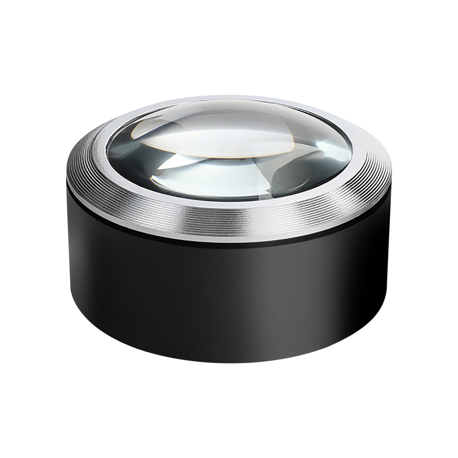 Binmer Magnifier Glass Five Times Cylinder Three LED Lights Optical ...