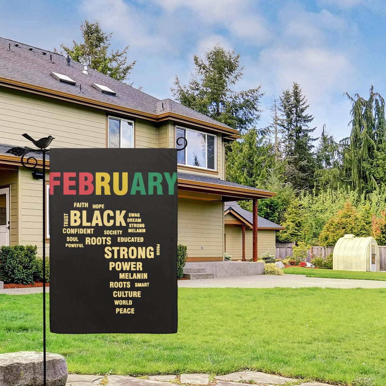 Binmer Month Garden Flags - Double Sided Yard Flag 12.8x18 - Month ...