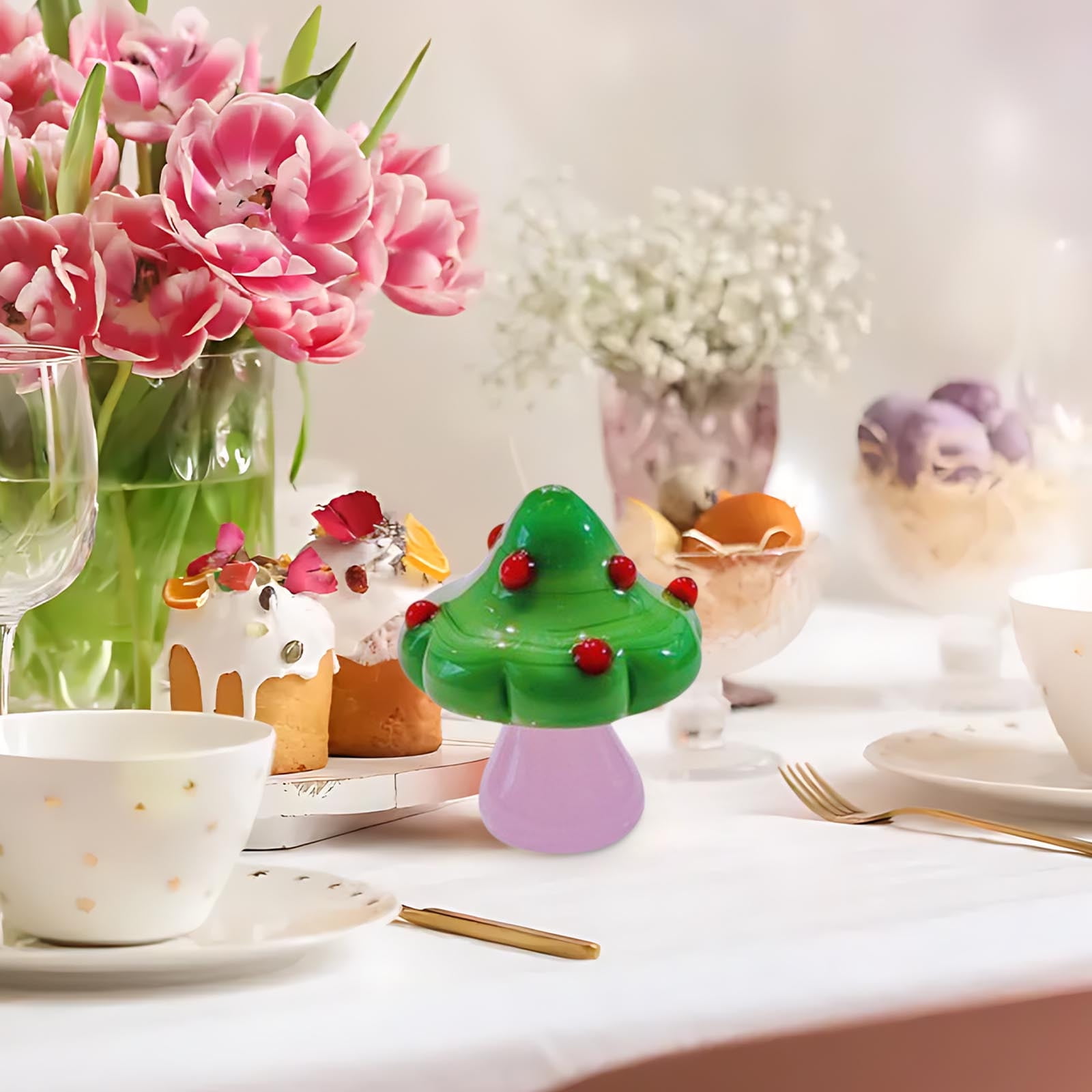 Binmer Resin Colourful Potted Decorations Flower Pots Fish Tanks ...