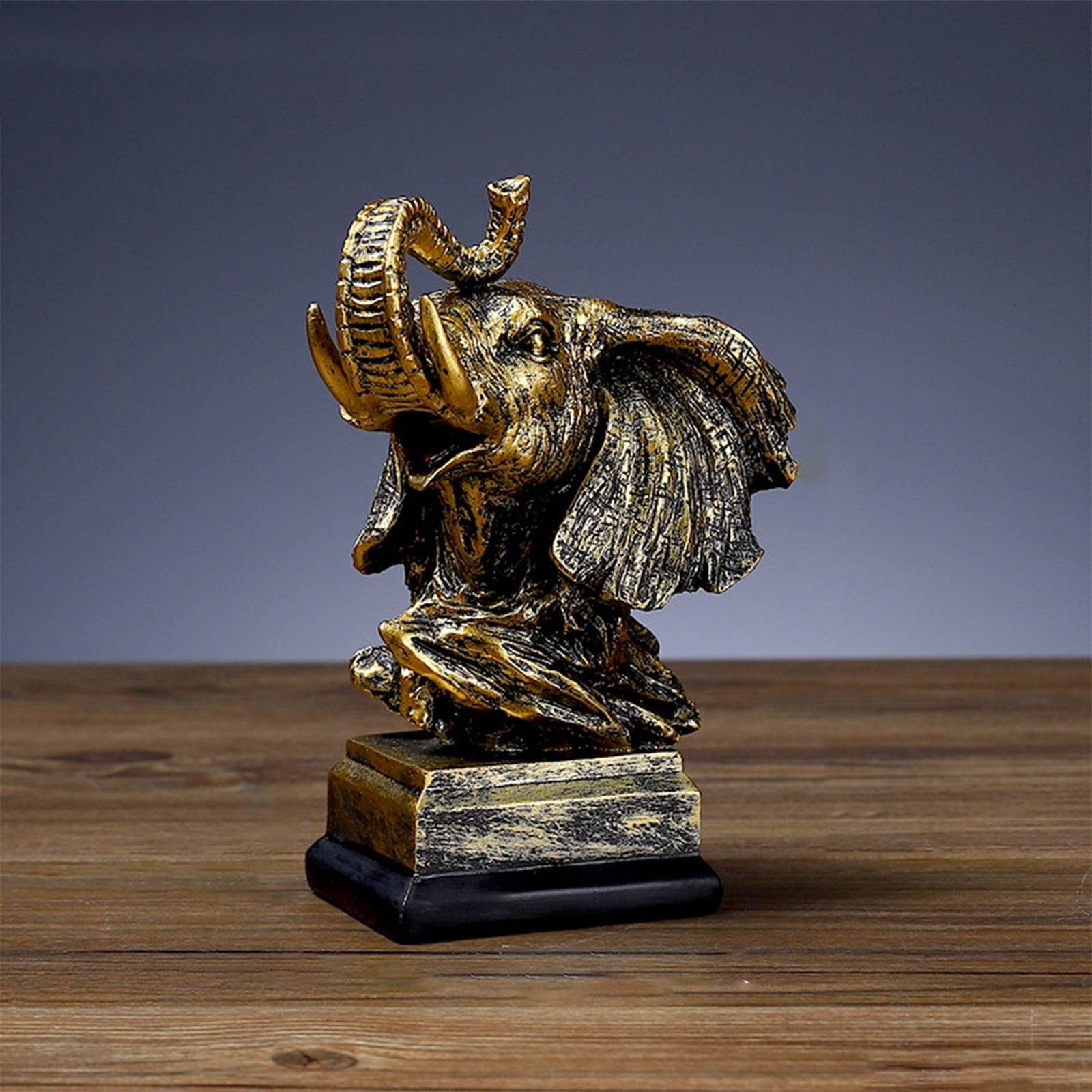 Binmer Resin Ornament Elephants Unique Shape Personalized Ornament ...