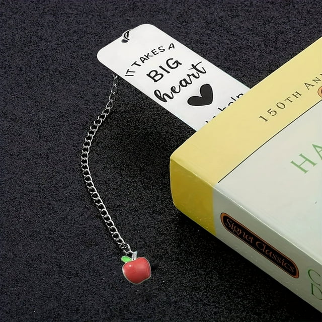 Binmer Stationery Supplies 2pcs Gadget Stainless Steel Ruler Bookmark ...