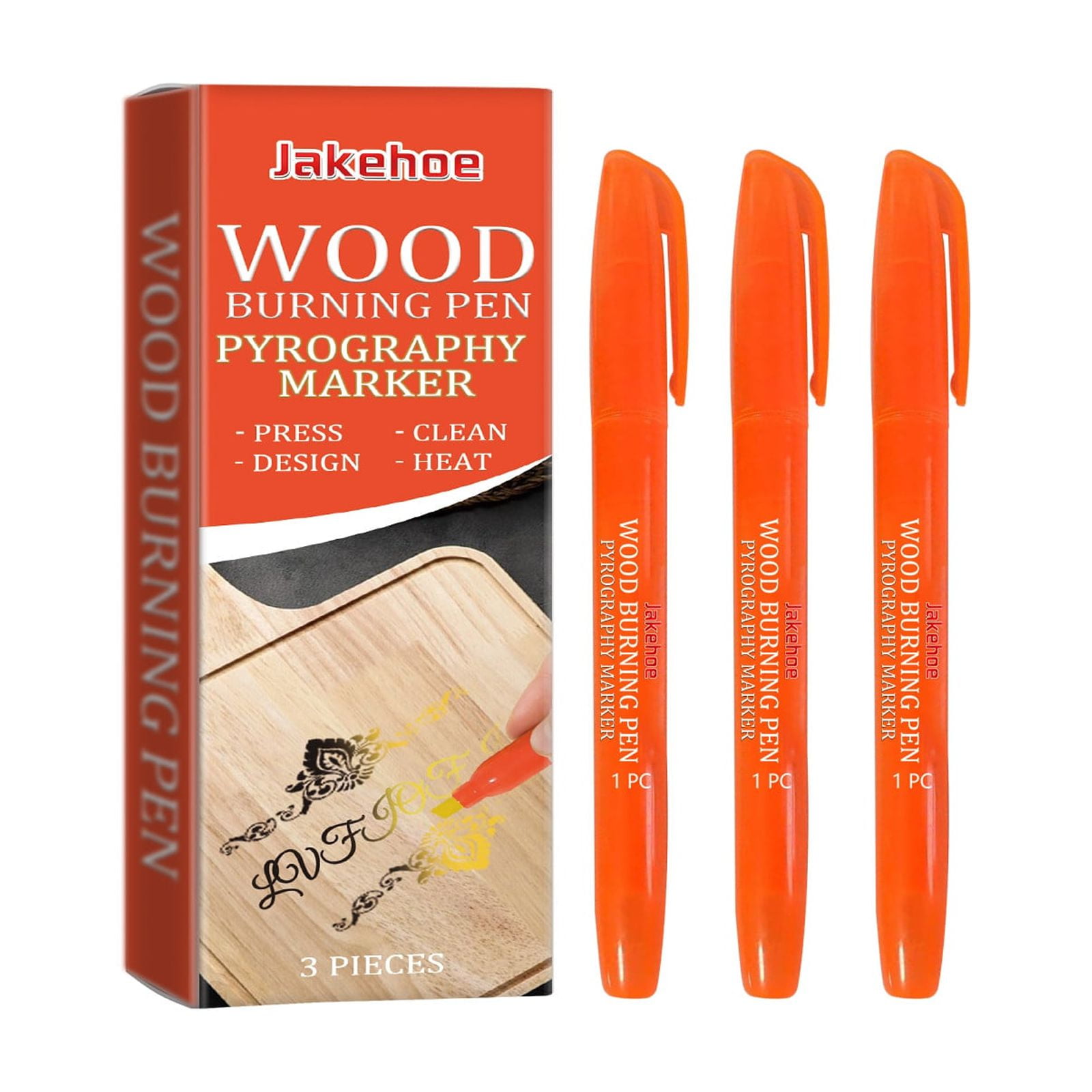Binmer Stationery Supplies Burning Marking Pen Wood Pyrography Pen ...