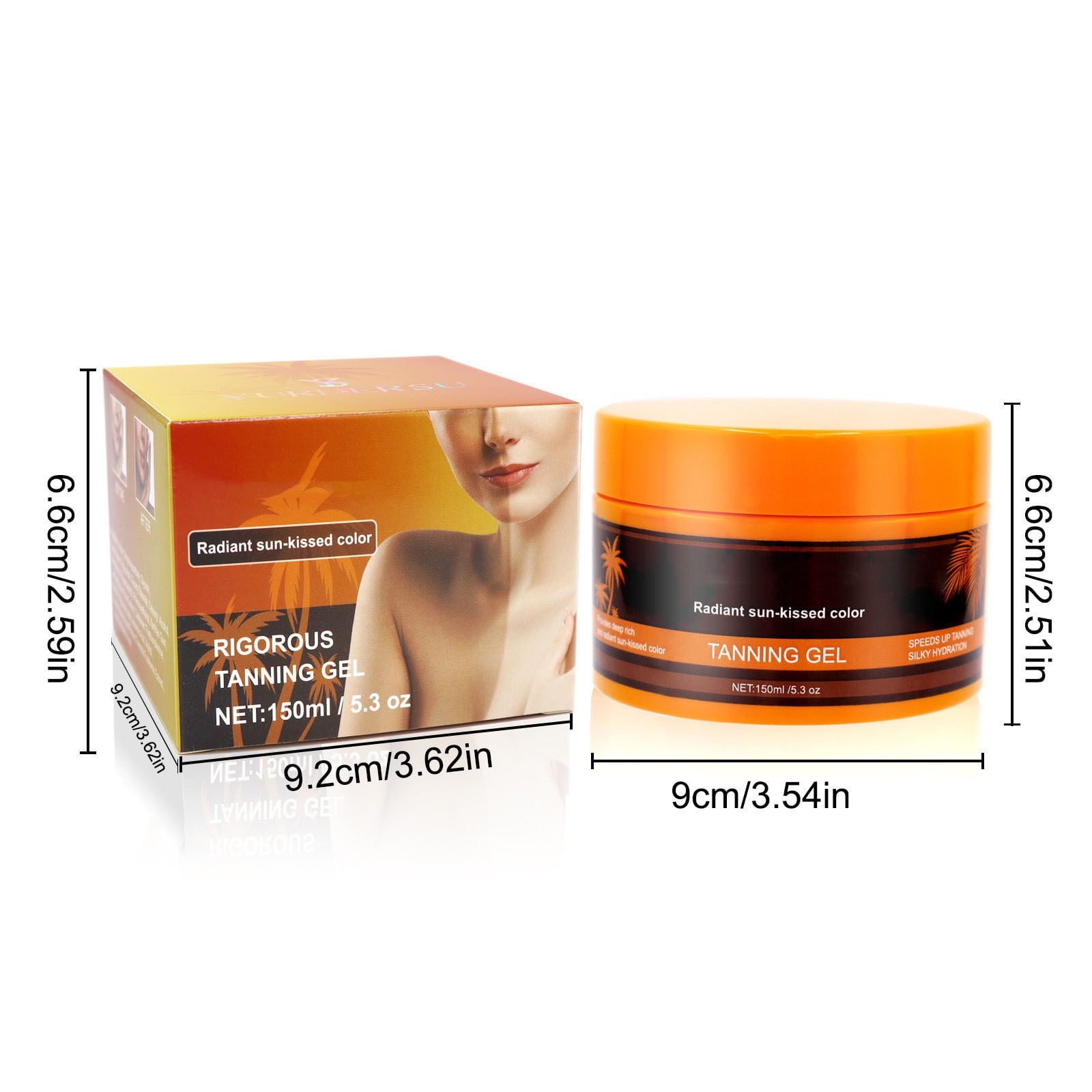 Binmer Tanning Booster Indoor And Outdoor Tanning Cream Natural ...