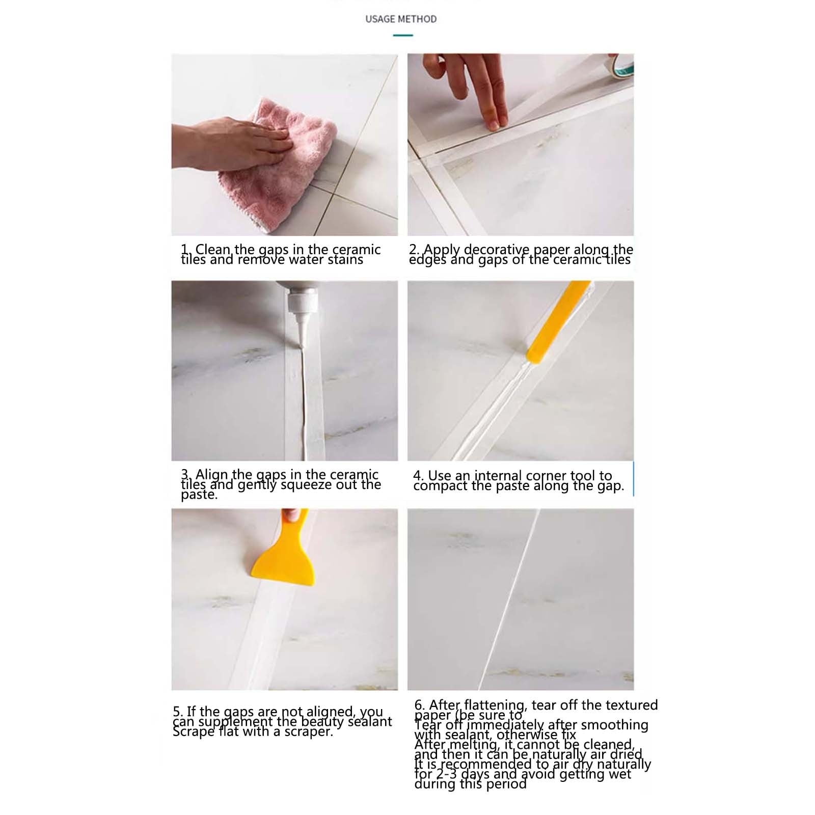 Binmer Water Based Beauty Sealant Pointing Agent Tile And Floor Tile ...