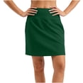 Binmer Women's High Waisted Stretch Waist Skort ,Casual Summer Mini ...