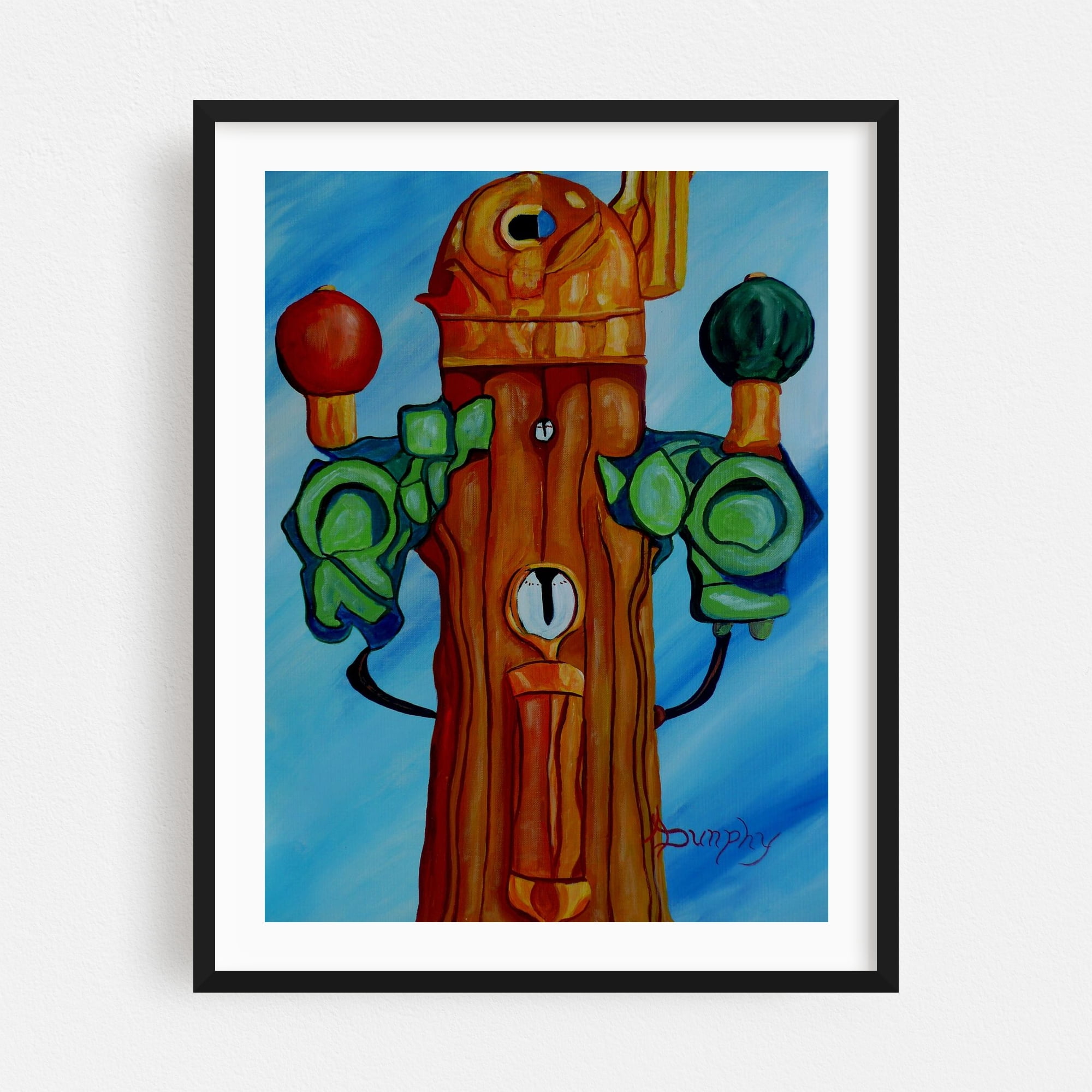 Binnacle - Painting Surrealism Abstract Modern Art Psychedelic Fantasy ...