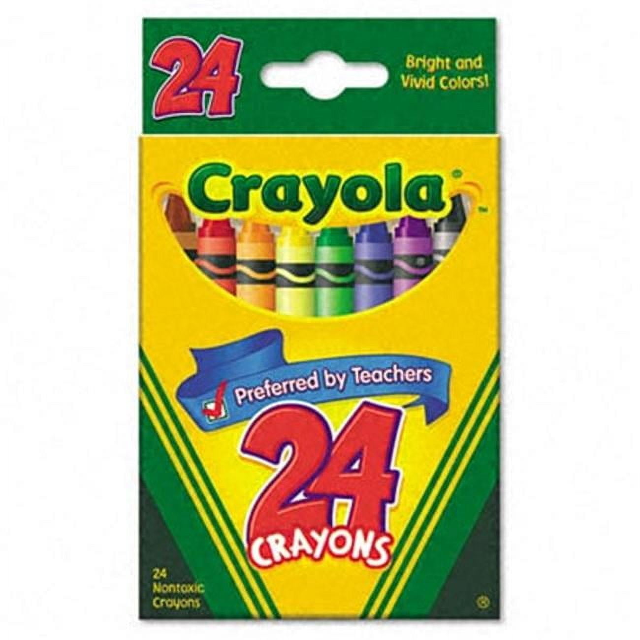 Binney & Smith Classic Color Pack Crayons Wax 24 Colors per Box ...