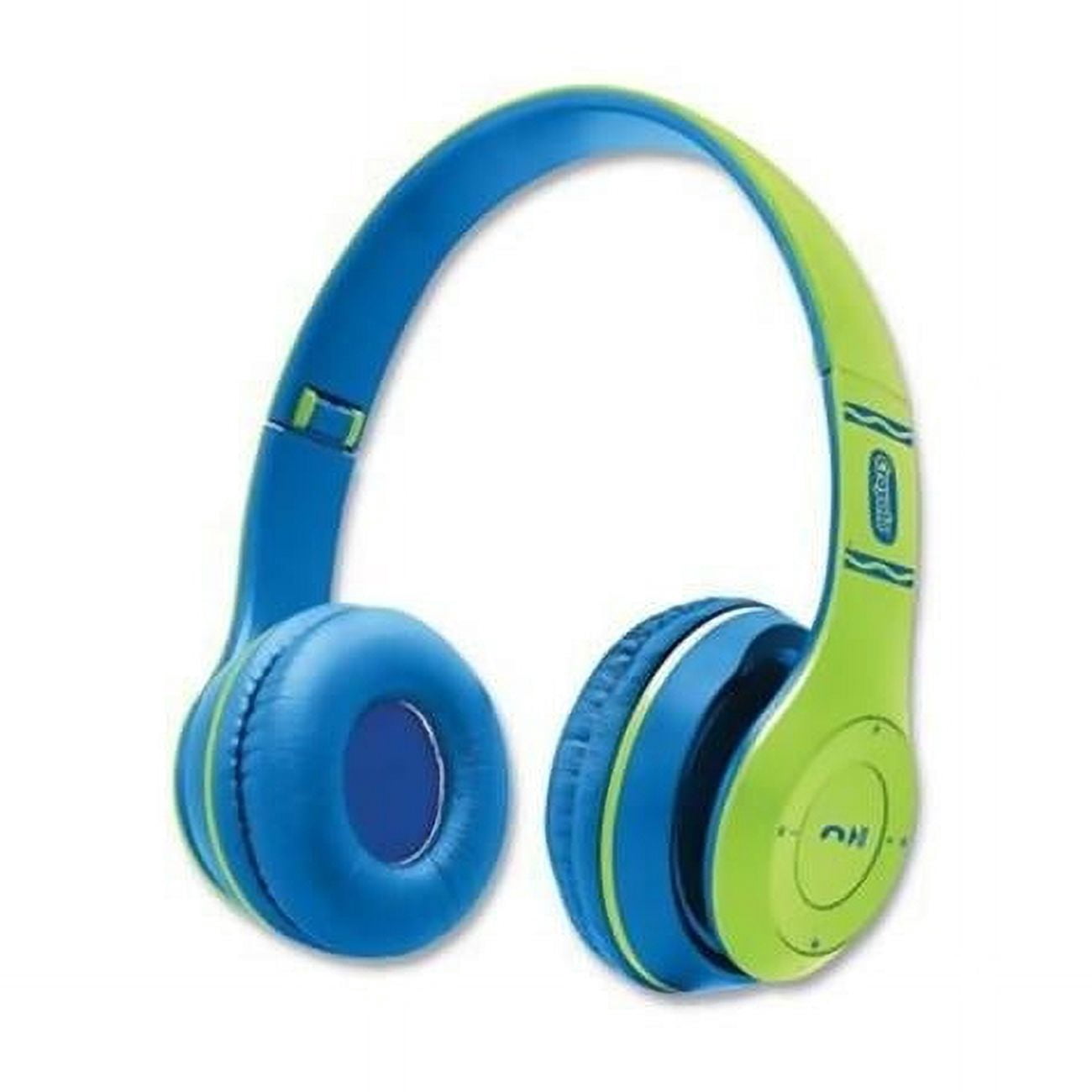 Crayola® Boost Active Wireless Headphones, Green/Blue CHPBT348GRN ...