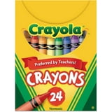 Binney & Smith CrayolaR Standard Crayon Set, Lift-Lid Box, Assorted ...