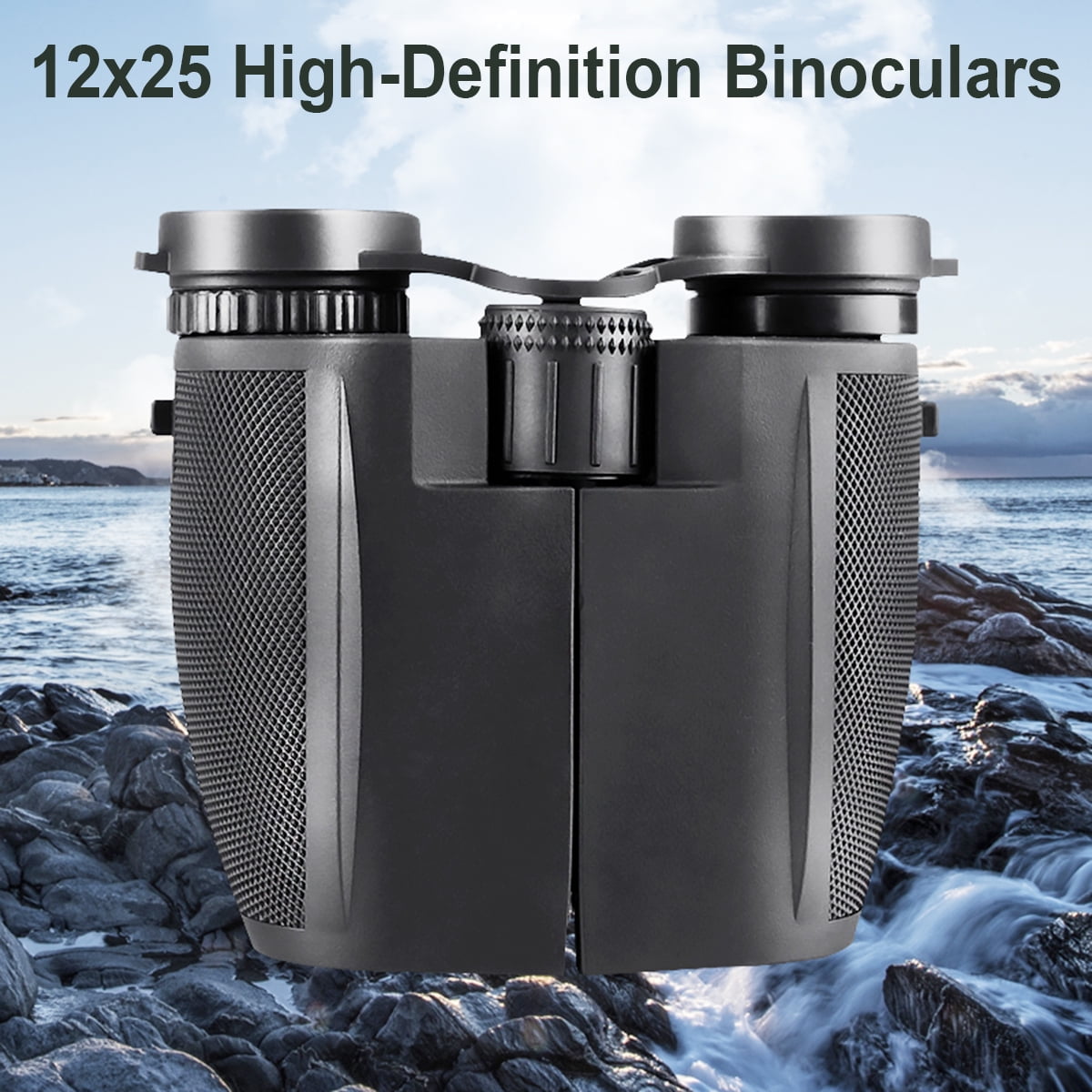 Binocular Telescope 12x25, Portable Mini Binoculars For Adults, Full ...
