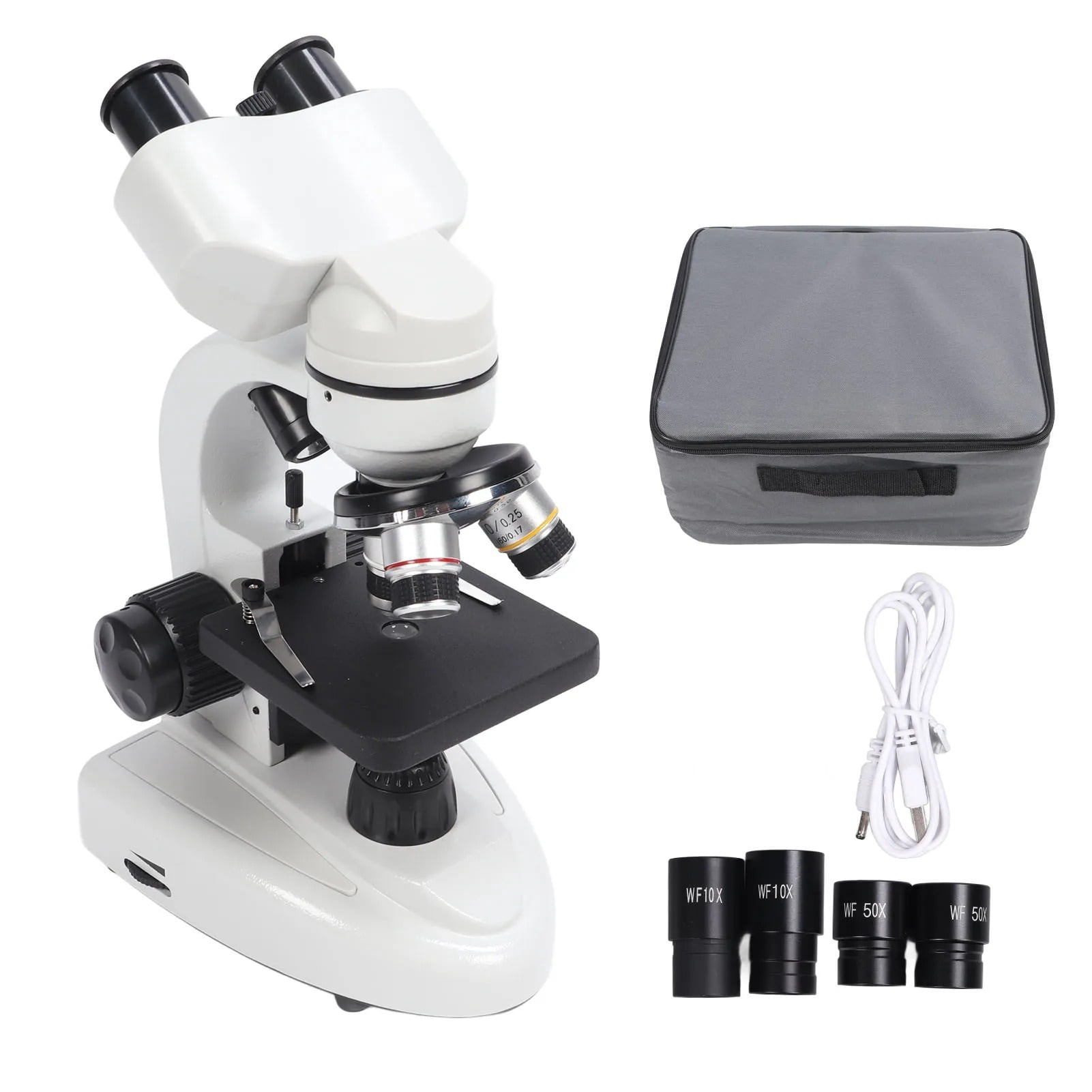 Binocular scope 40X5000X 360° Rotation Clear Image High Definition For ...
