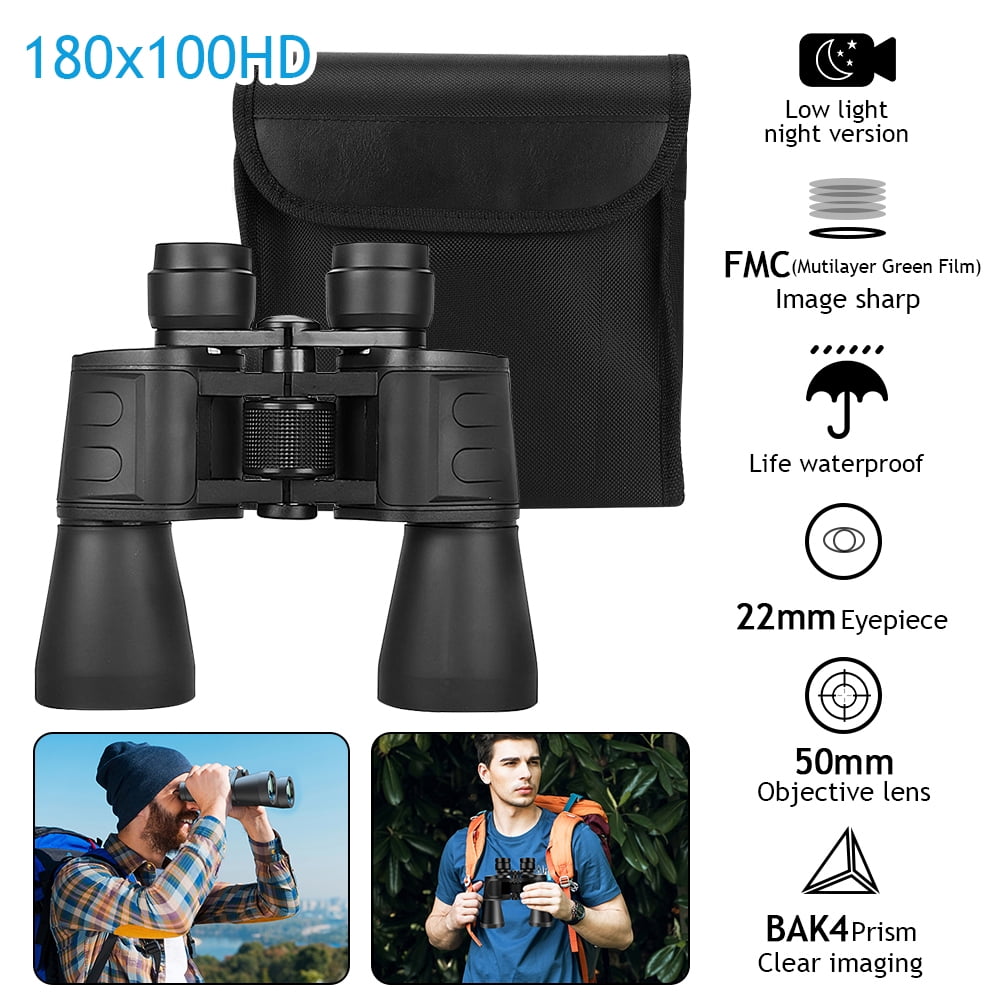Binoculars 180x100, DFITO Binoculars for Adults and Kids with Low Light ...
