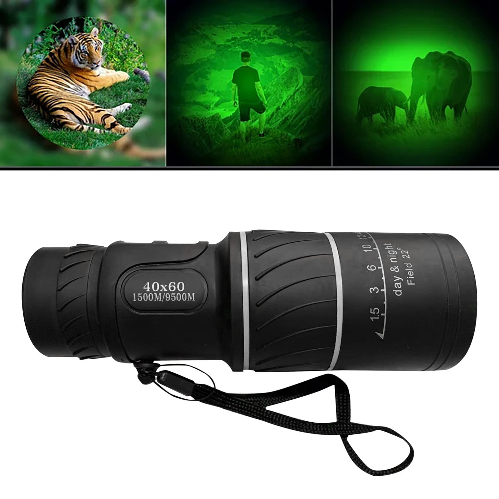 Binoculars Concert Day Night Monocular Binoculars 40 X 60 Telescope For ...