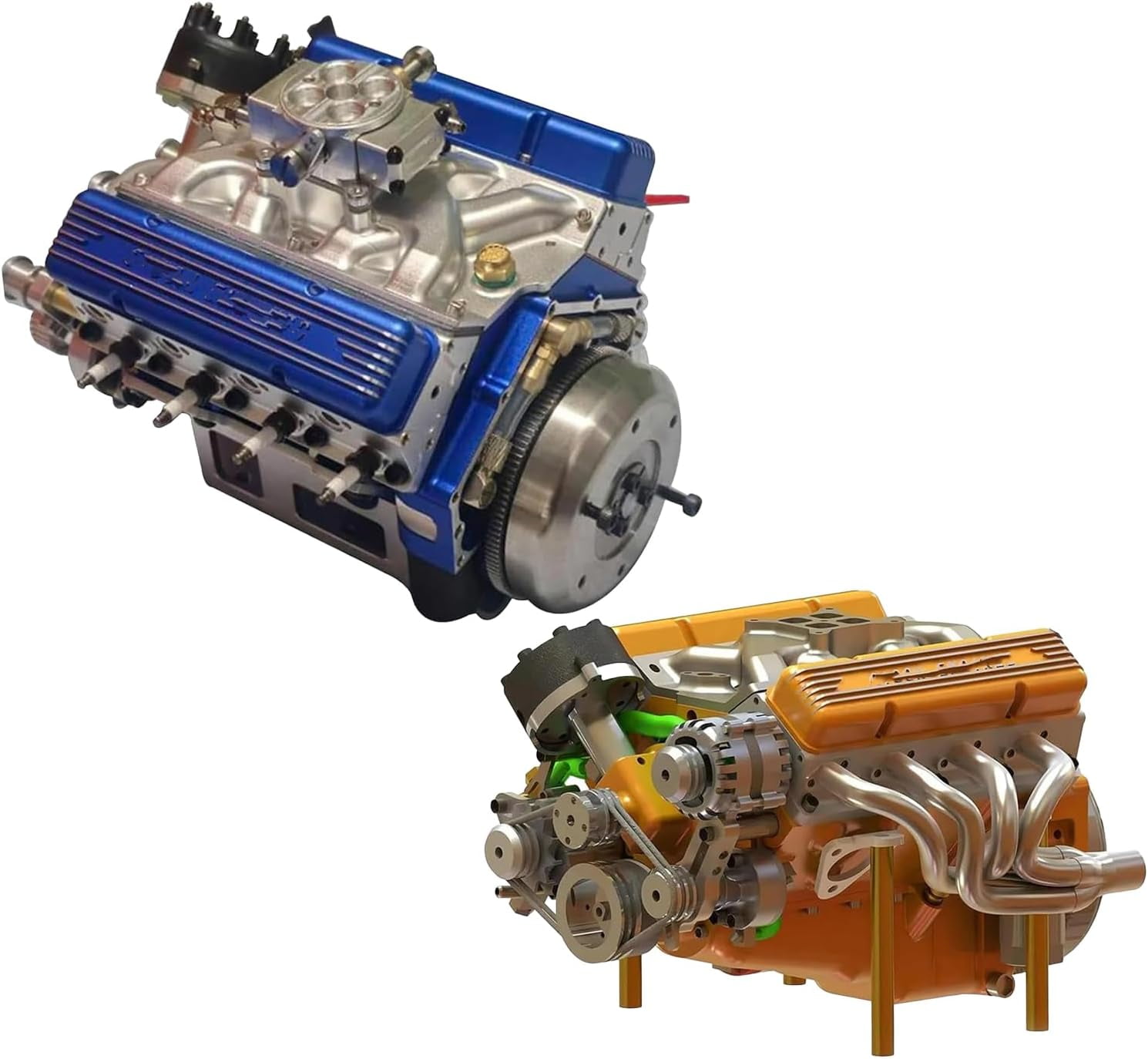 Binray Cison V8 Engine Kit Gas, Cison Gasoline Ohv V8 Small-Block ...