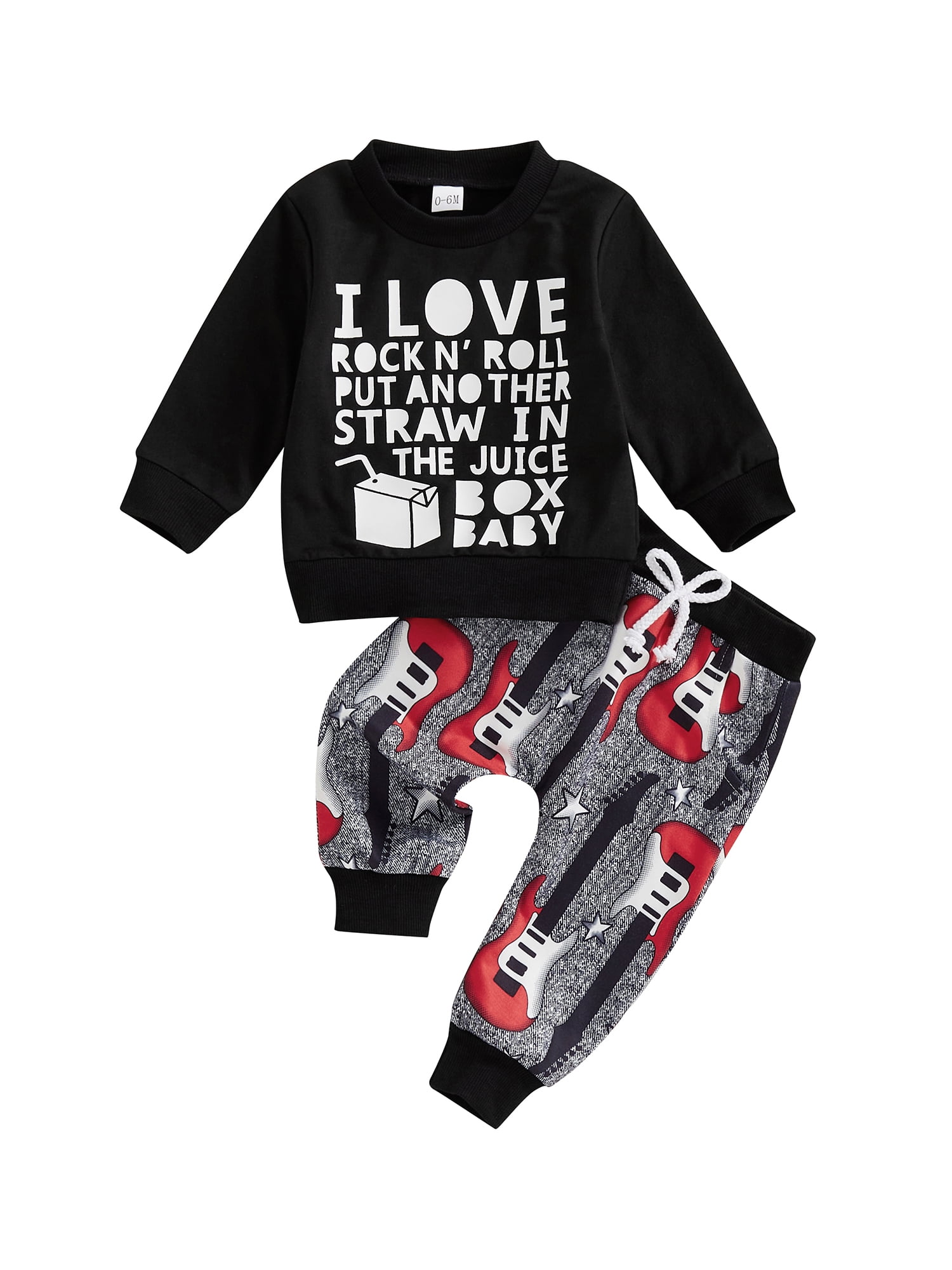 Binshrliy Baby Boys Fall Tracksuit Outfits Set Clothes 3M 6M 12M 18M ...