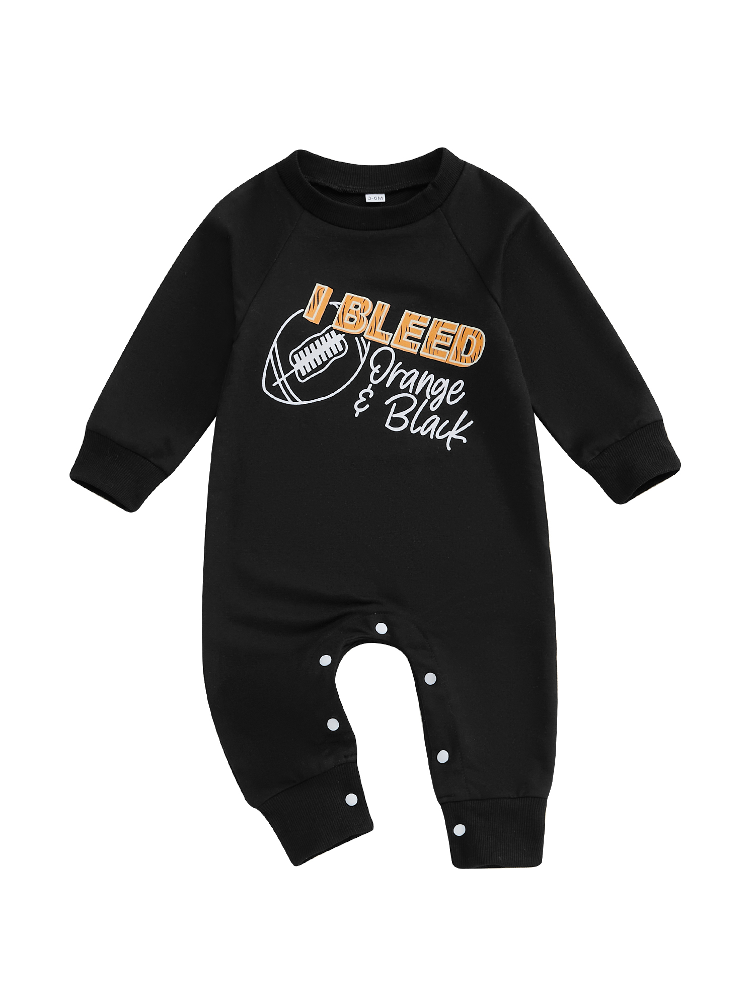 Binshrliy Newborn Baby Boy Fall Clothes One-pieces Letter Long Sleeve ...