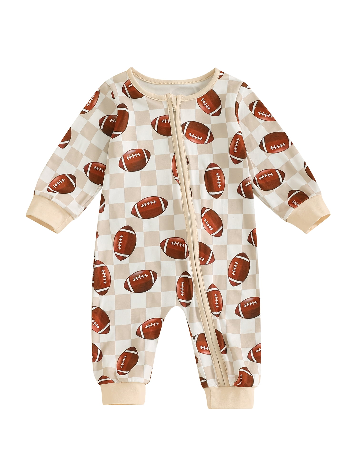 Binshrliy Newborn Baby Girls Fall Clothes One-pieces Print Long Sleeve Jumpsuit 3M 6M 12M 18M ...