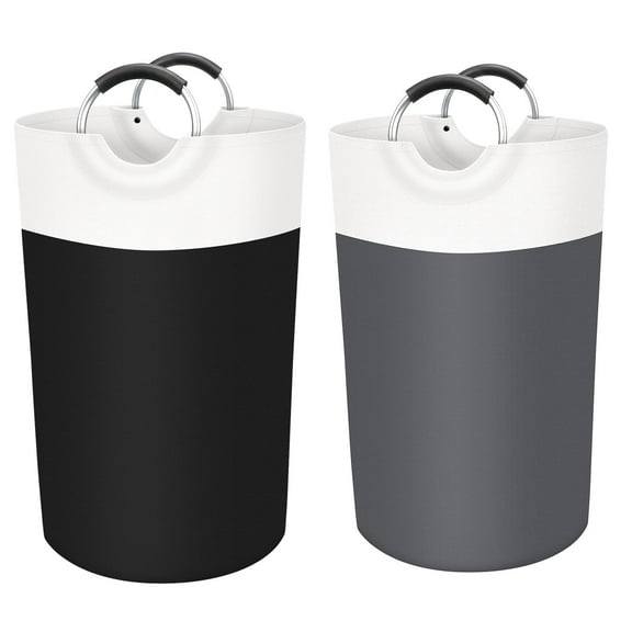 115L Laundry Basket, Freestanding Laundry Hamper, Collapsible Dirty ...