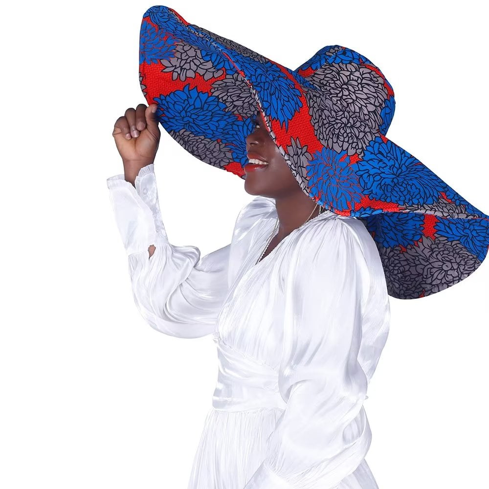 BintaRealWax Summer Large Wide Brim Sun Hats for Women Oversized Hat ...