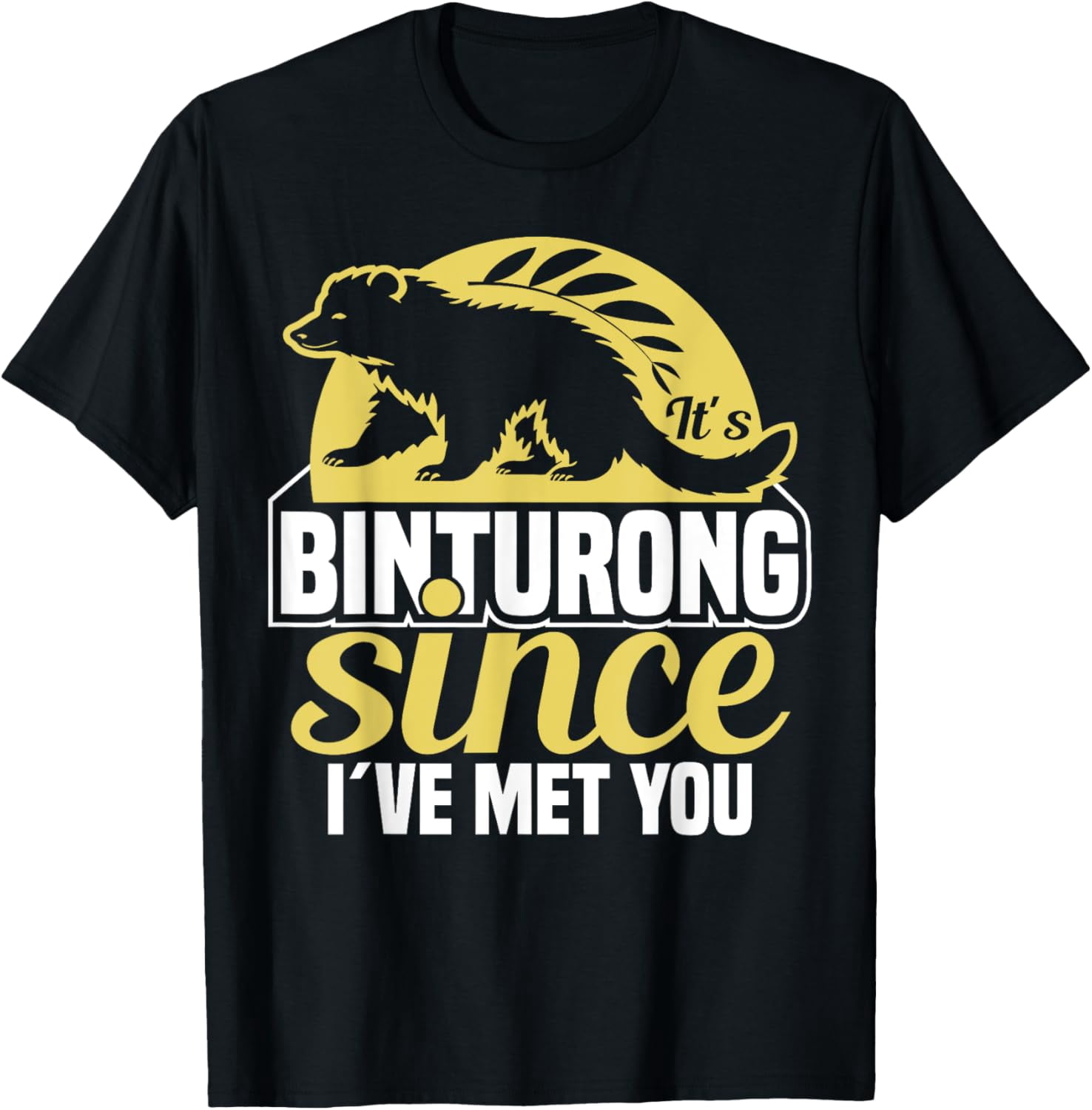 Binturong Stuffed Animal Plushie Bearcat Binturong T-Shirt - Walmart.com