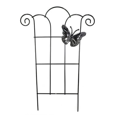 72" Dimensional Spires Trellis, Black - Walmart.com