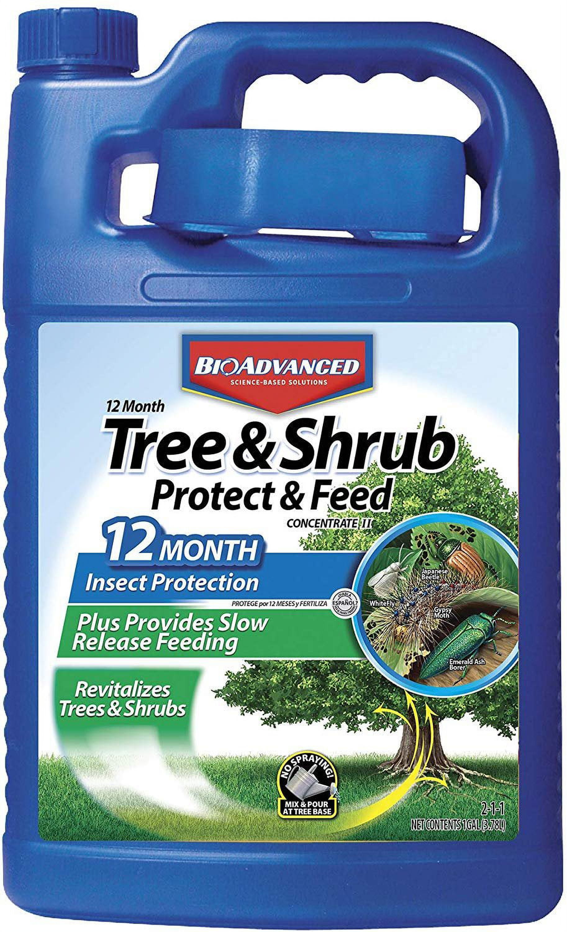 Bio Advanced 701615 12 Month Tree and Shrub Protect and Feed ...
