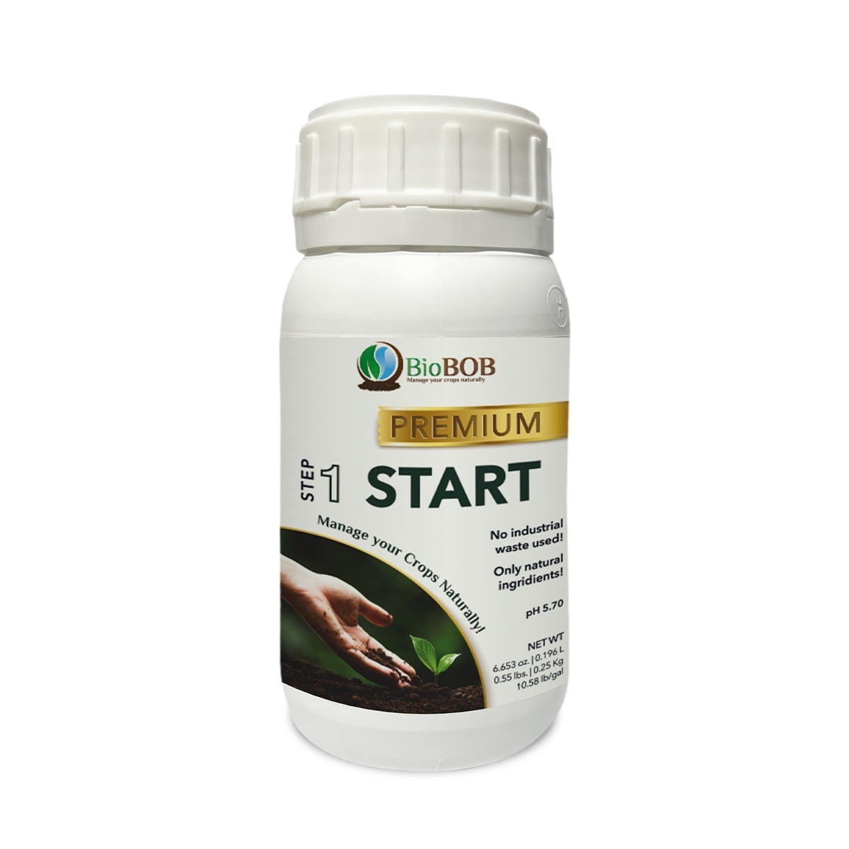 Bio BOB Start Step 1 of 4 Premium Organic Liquid Plant Food Fertilizer ...