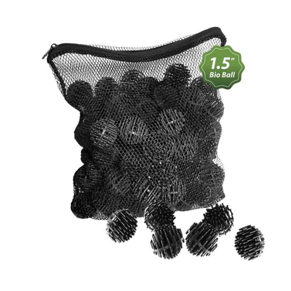 Bio Balls Filter Media for Large Aquarium Pond Filtration with Mesh Bag ...