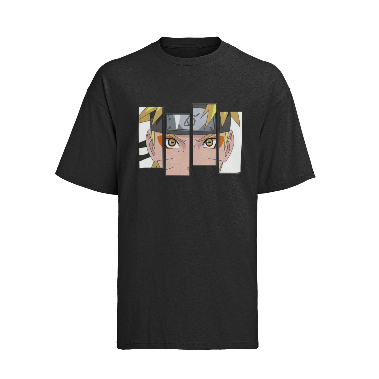 Bio Baumwolle Herren T-Shirt Baumwolle Anime Naruto Sasuke Managa NInja ...