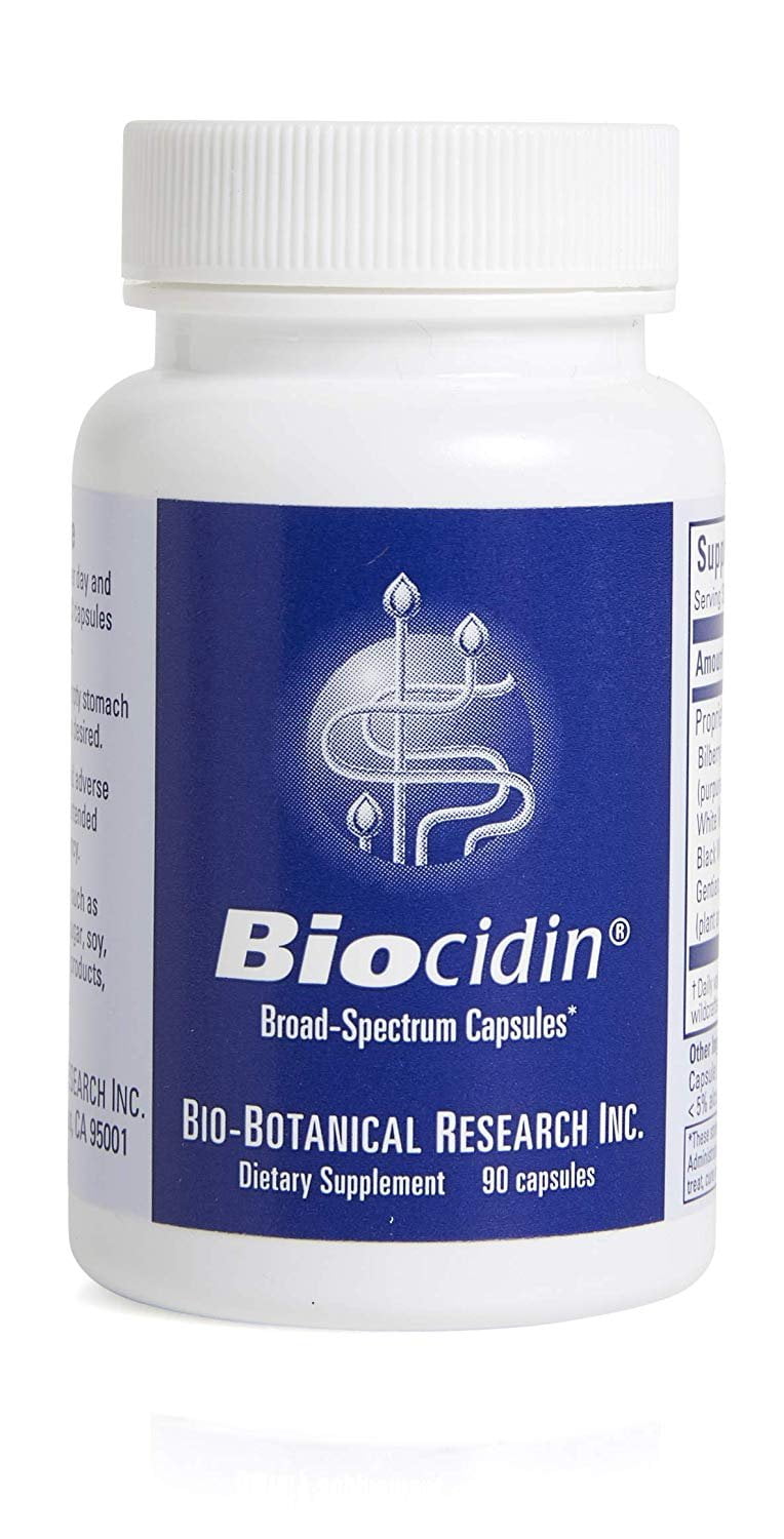 Bio-Botanical Research Biocidin Capsules, Potent Broad-Spectrum ...