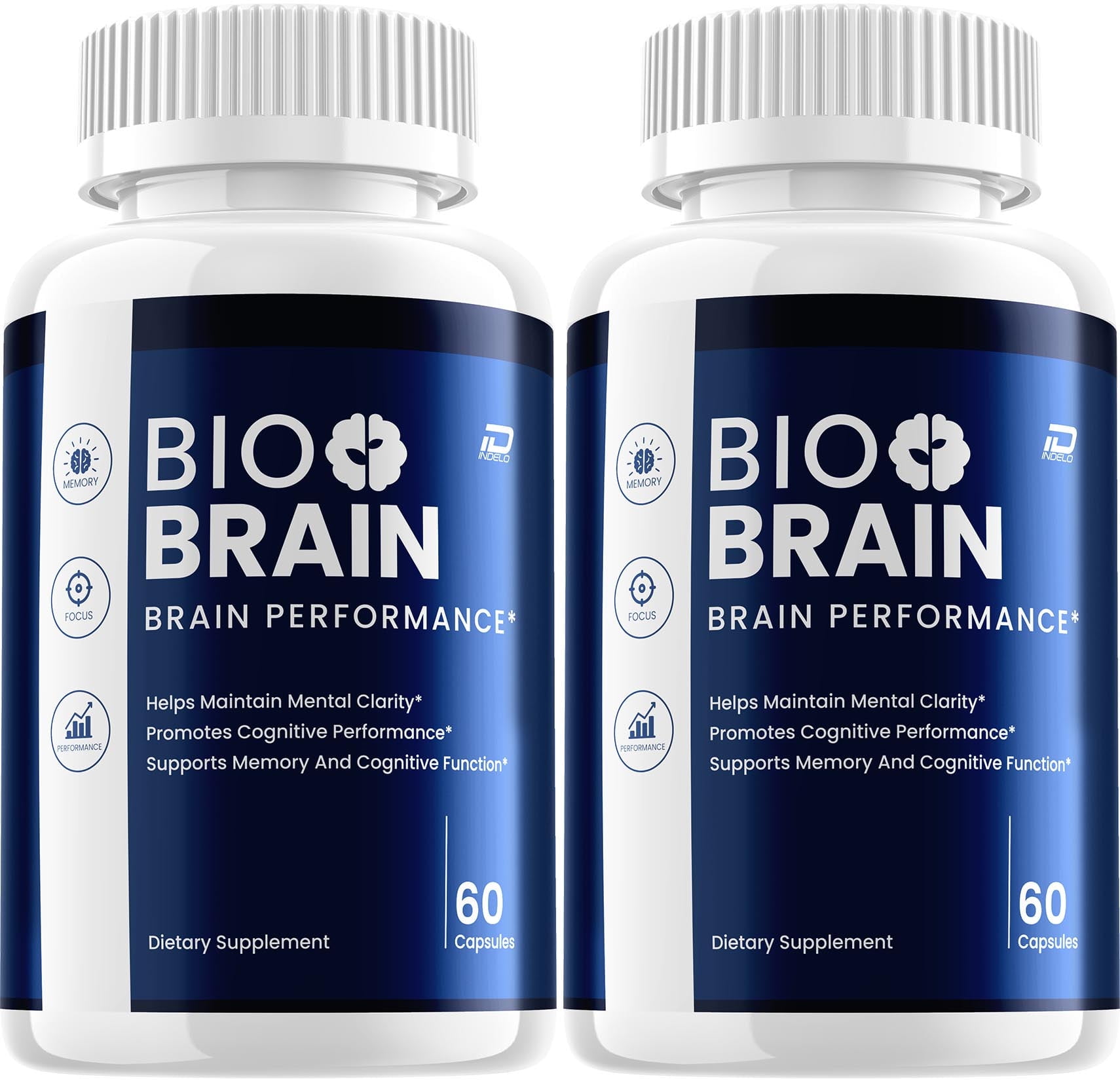 Bio Brain Supplement Capsules – BioBrain Natural Blend Memory Focus, 2 ...