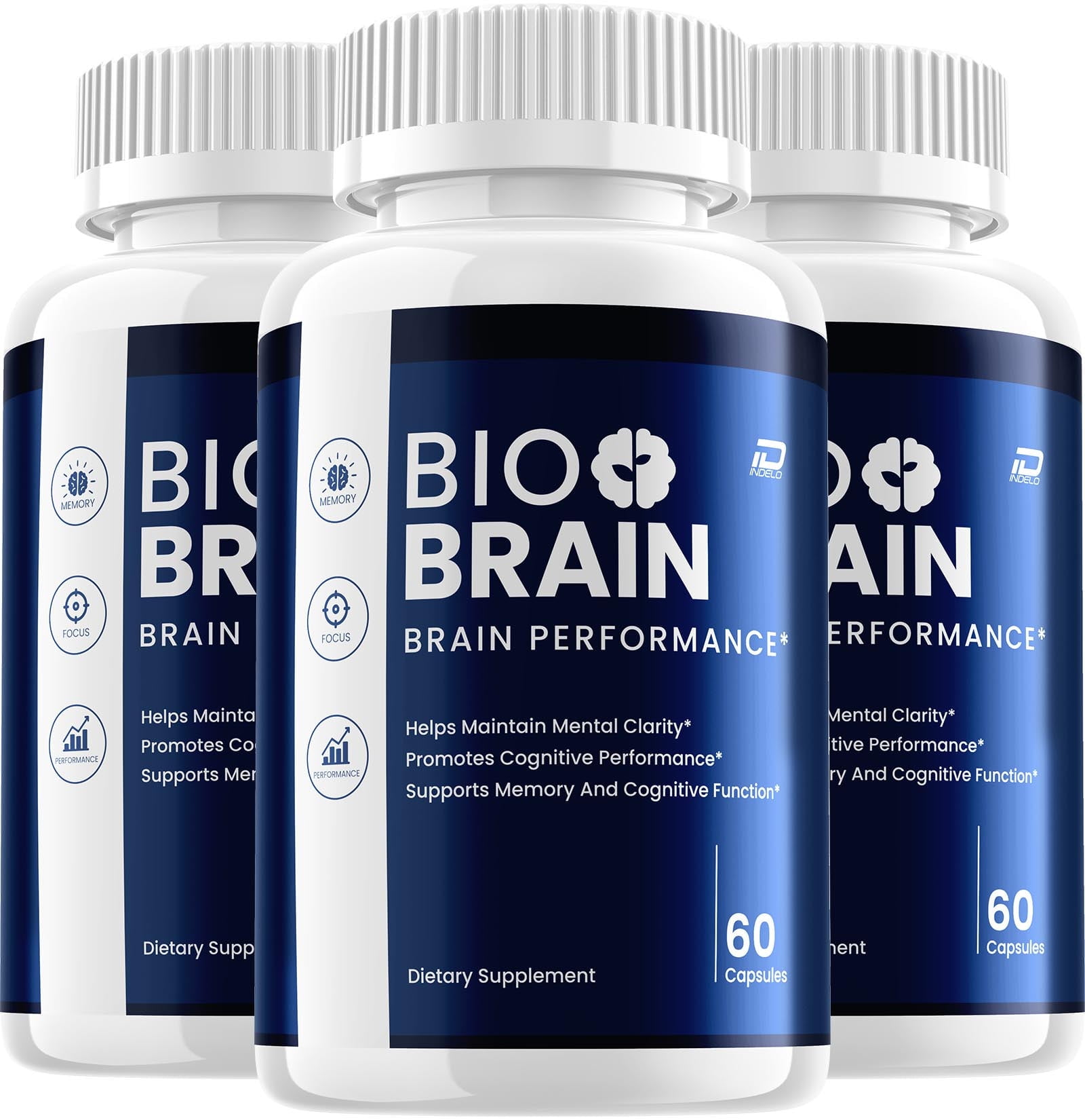Bio Brain Supplement Capsules – BioBrain Natural Blend Memory Focus, 3 ...