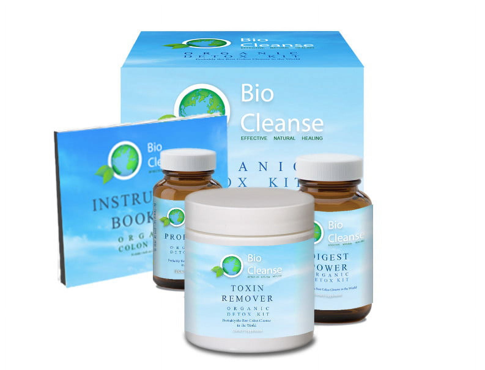 Bio Cleanse Detox Kit - Toxin Remover, Digest Powder & Probiotic ...