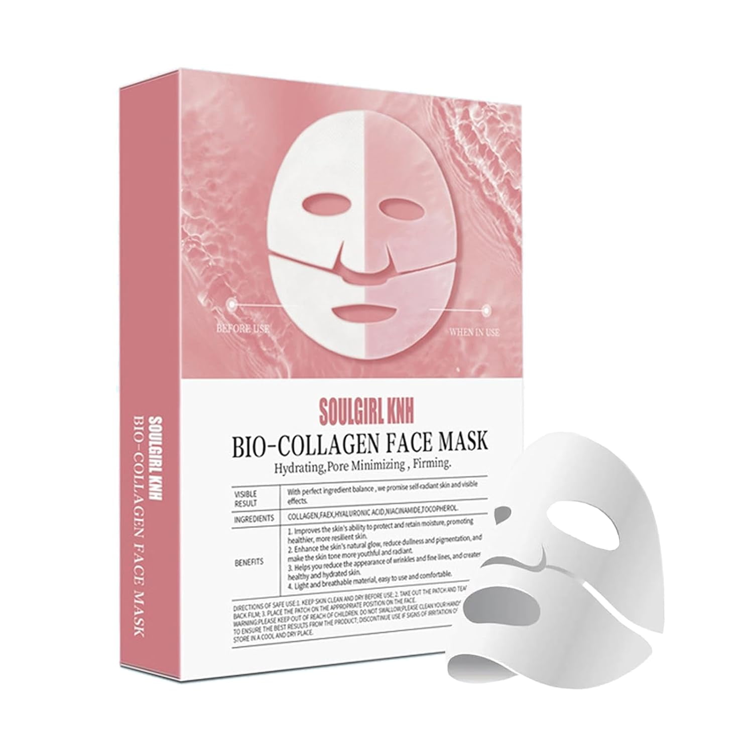 Bio Collagen Face Mask, Bio-Collagen Face Mask Overnight, Korean Deep ...