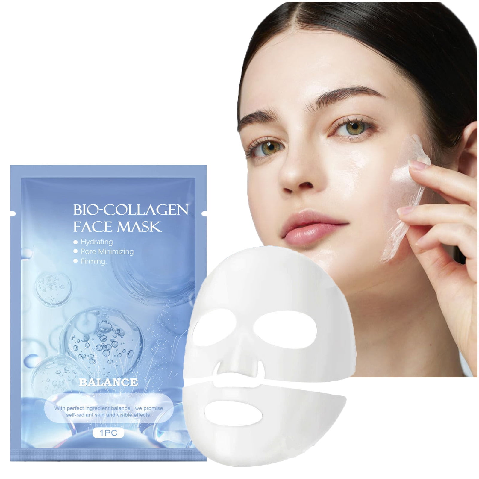 Bio Collagen Face Mask, Bio-Collagen Real Deep Mask, Deep Collagen Anti ...