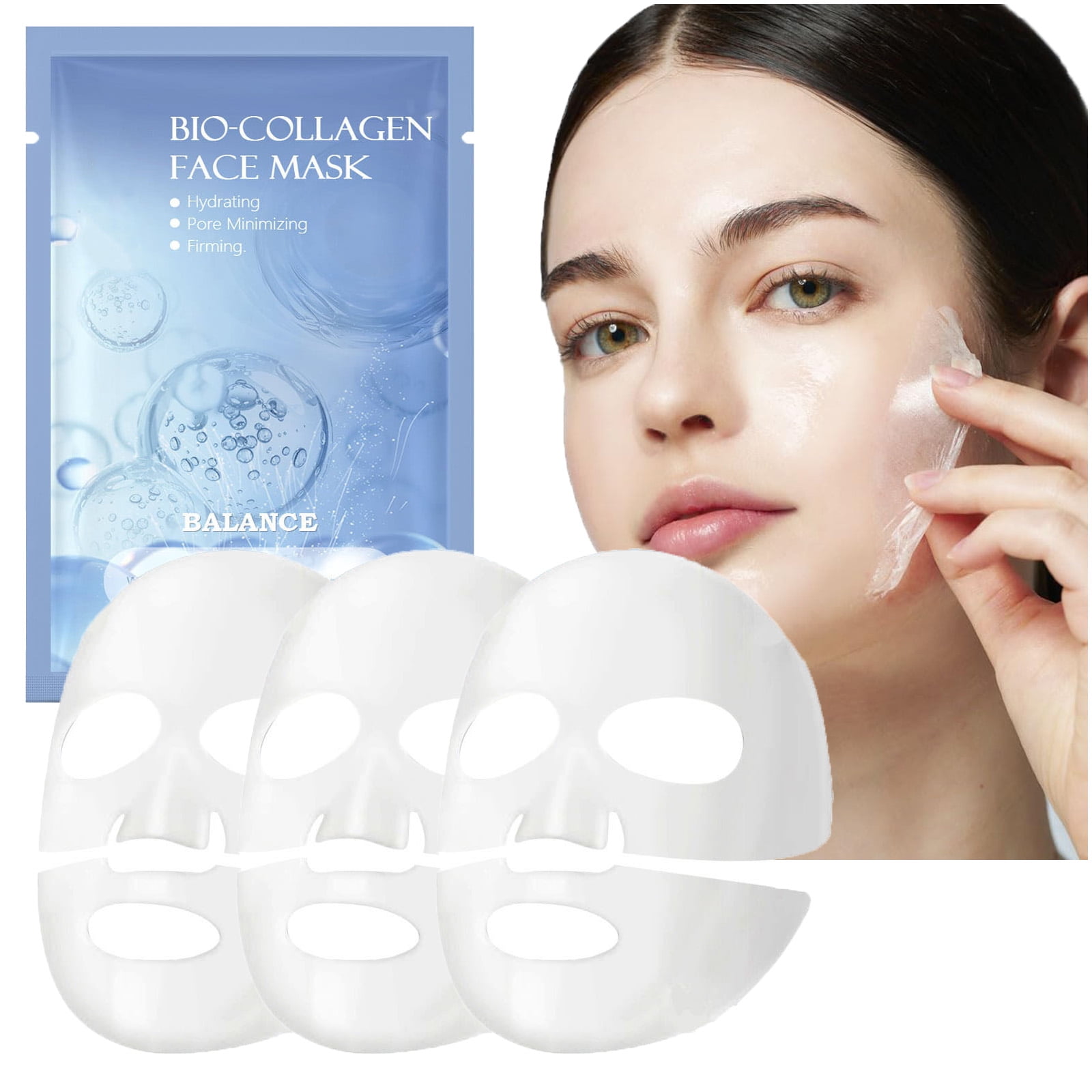 Bio Collagen Face Mask, Bio-Collagen Real Deep Mask, Deep Collagen Anti ...