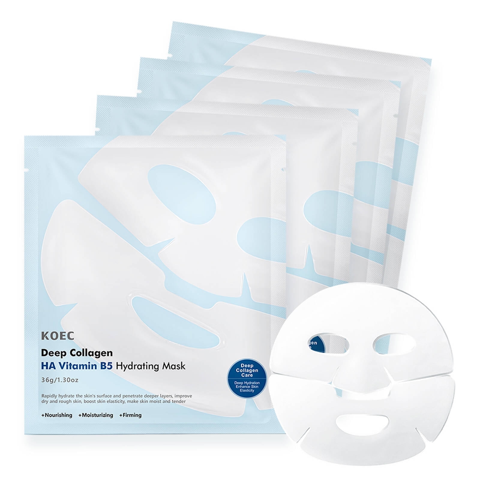 Bio-Collagen Face Mask, Deep Collagen Anti-Wrinkle Lifting Mask, Real ...