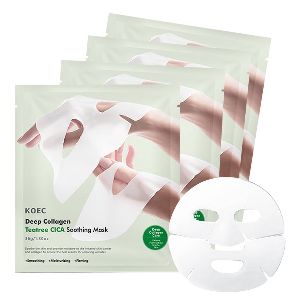 Bio-Collagen Face Mask, Deep Collagen Anti-Wrinkle Lifting Mask, Real ...
