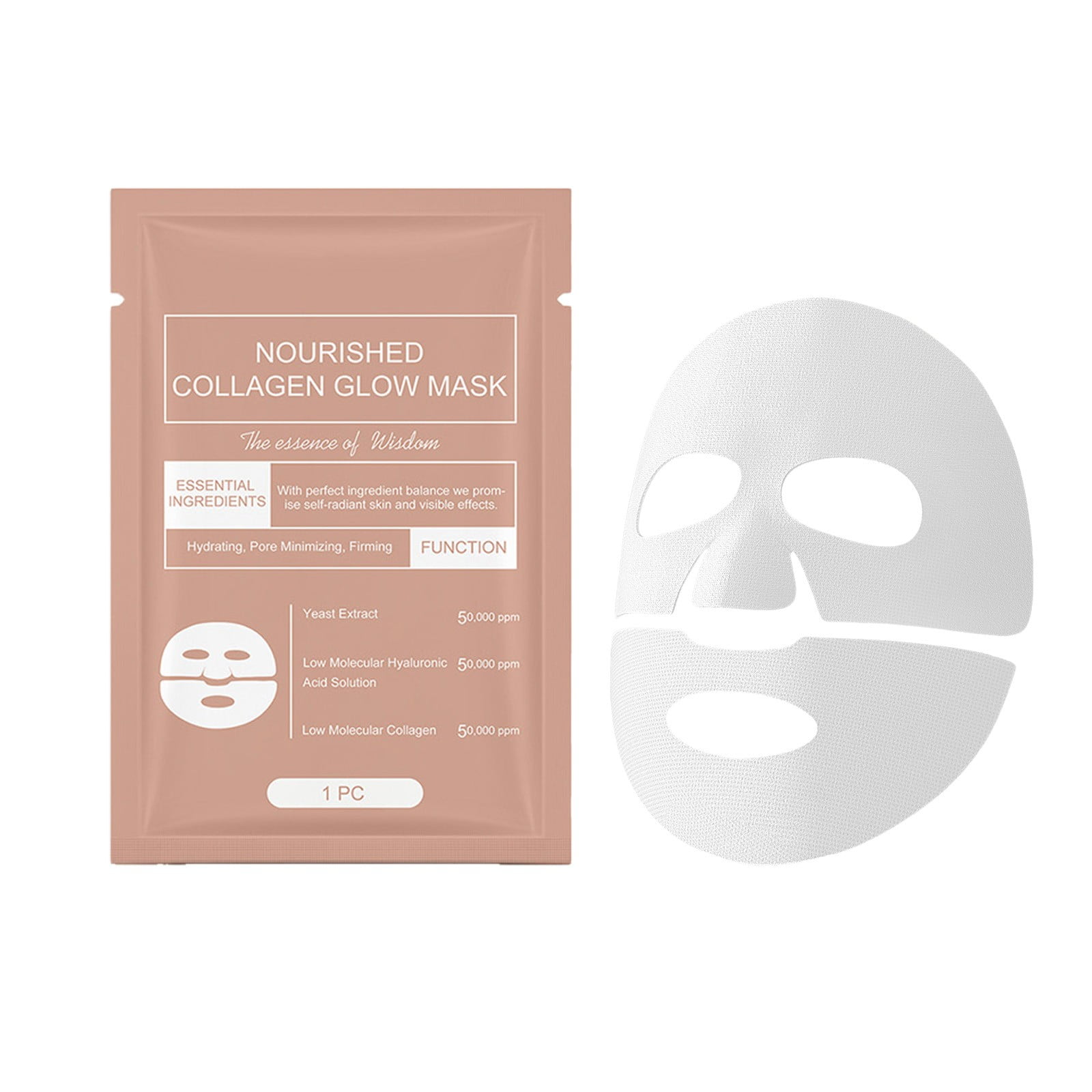 Bio-Collagen Overnight Mask, Facial Collagen Lifting Hydrogel Masks ...