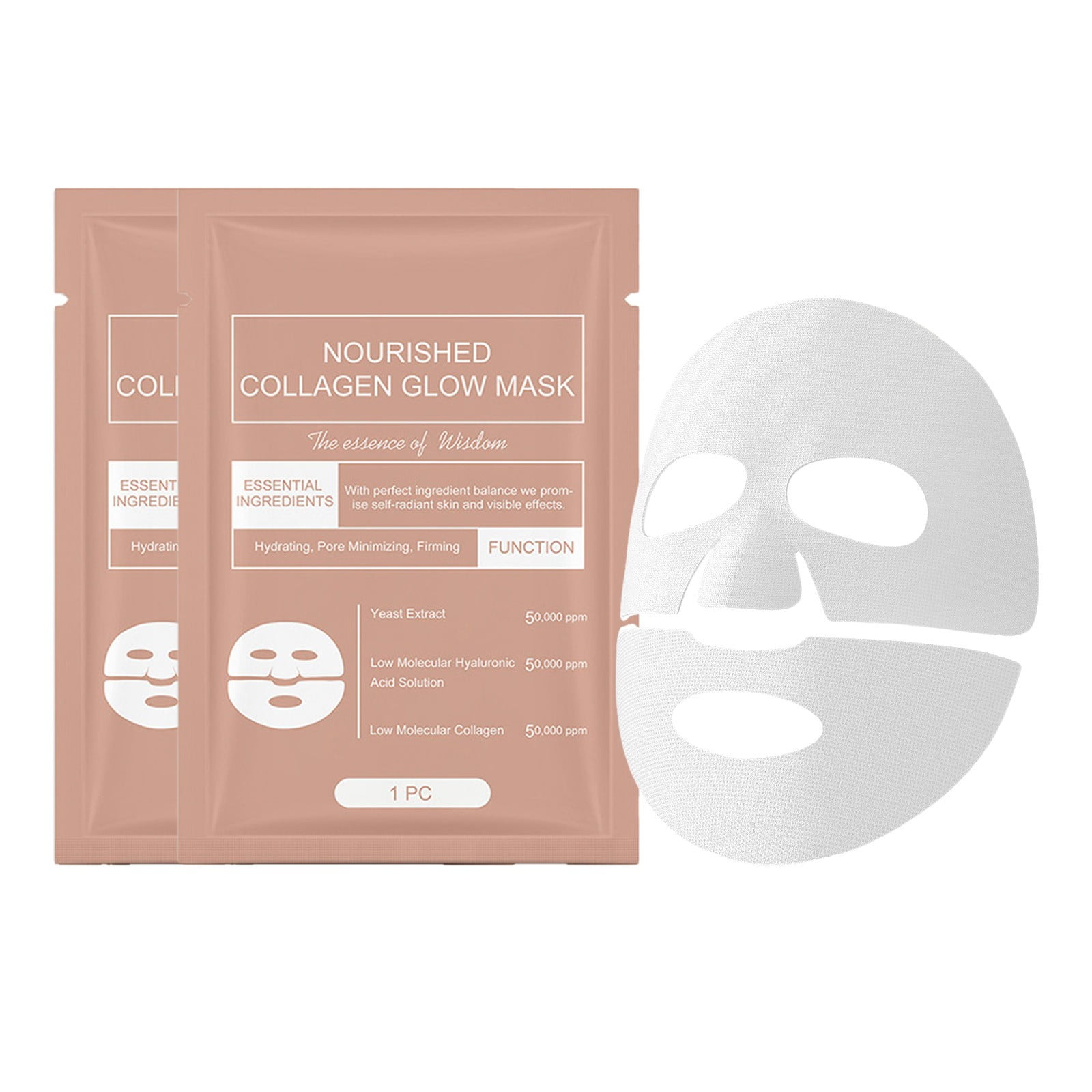 Bio-Collagen Overnight Mask, Facial Collagen Lifting Hydrogel Masks ...
