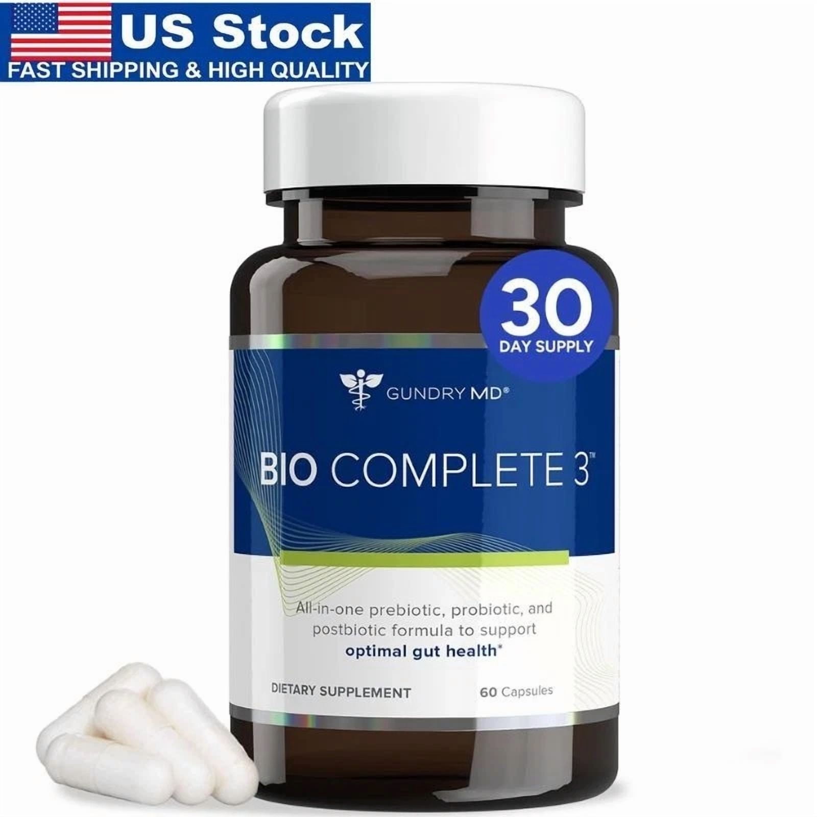 Bio Complete 3 All-in-One Prebiotic Probiotic - Classic Medicine Dosing ...