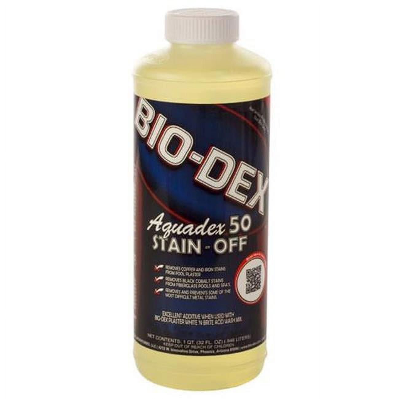 Bio-Dex Laboratories ADQ50EACH 1 qt Aquadex 50 Stain-Off - Walmart.com