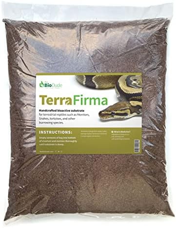 The Bio Dude Terra Firma Reptile Substrate 36 quarts for terrariums and ...