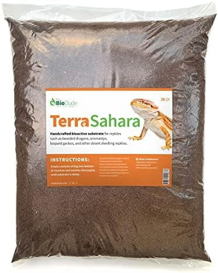 The Bio Dude Terra Sahara Bioactive Reptile Substrate 36 quarts for ...